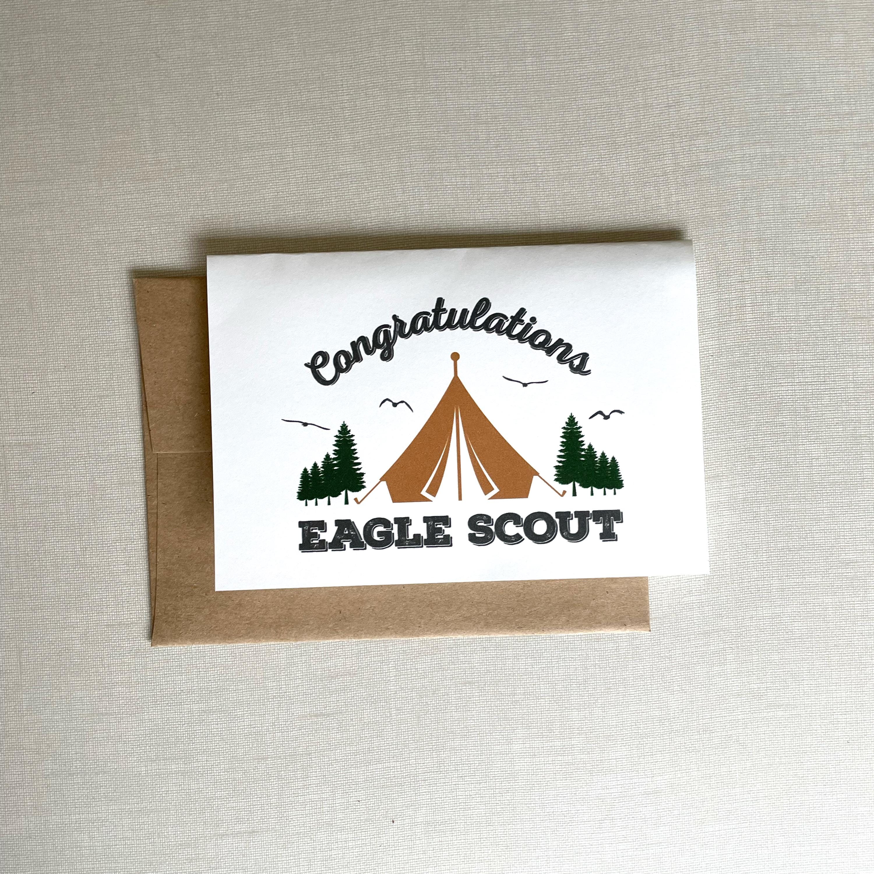 Eagle Scout Graduation Card - Etsy
