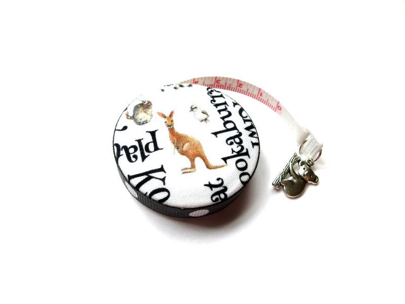 Tape Measures Sewing & Fiber Measuring Tape Australian Animals Small ...