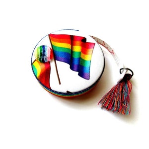Retractable Tape Measure Rainbow Pride Flag Small Measuring - Etsy