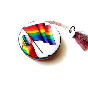 Retractable Tape Measure Rainbow Pride Flag Small Measuring - Etsy