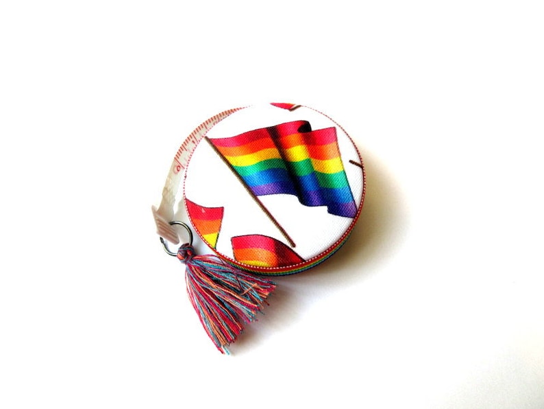 Retractable Tape Measure Rainbow Pride Flag Small Measuring - Etsy