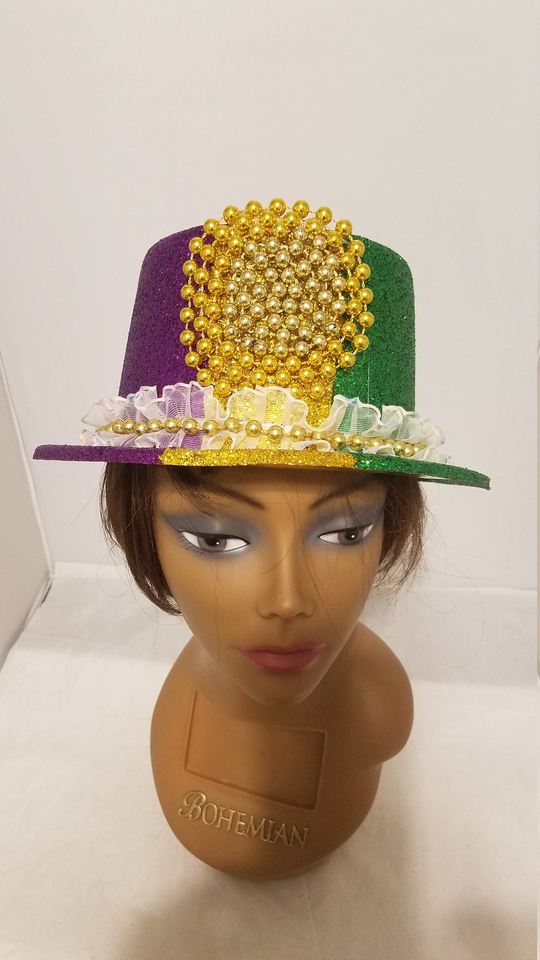 Costume, Hats, Mardi Gras Festive Embellished Headpiece , Derby ...