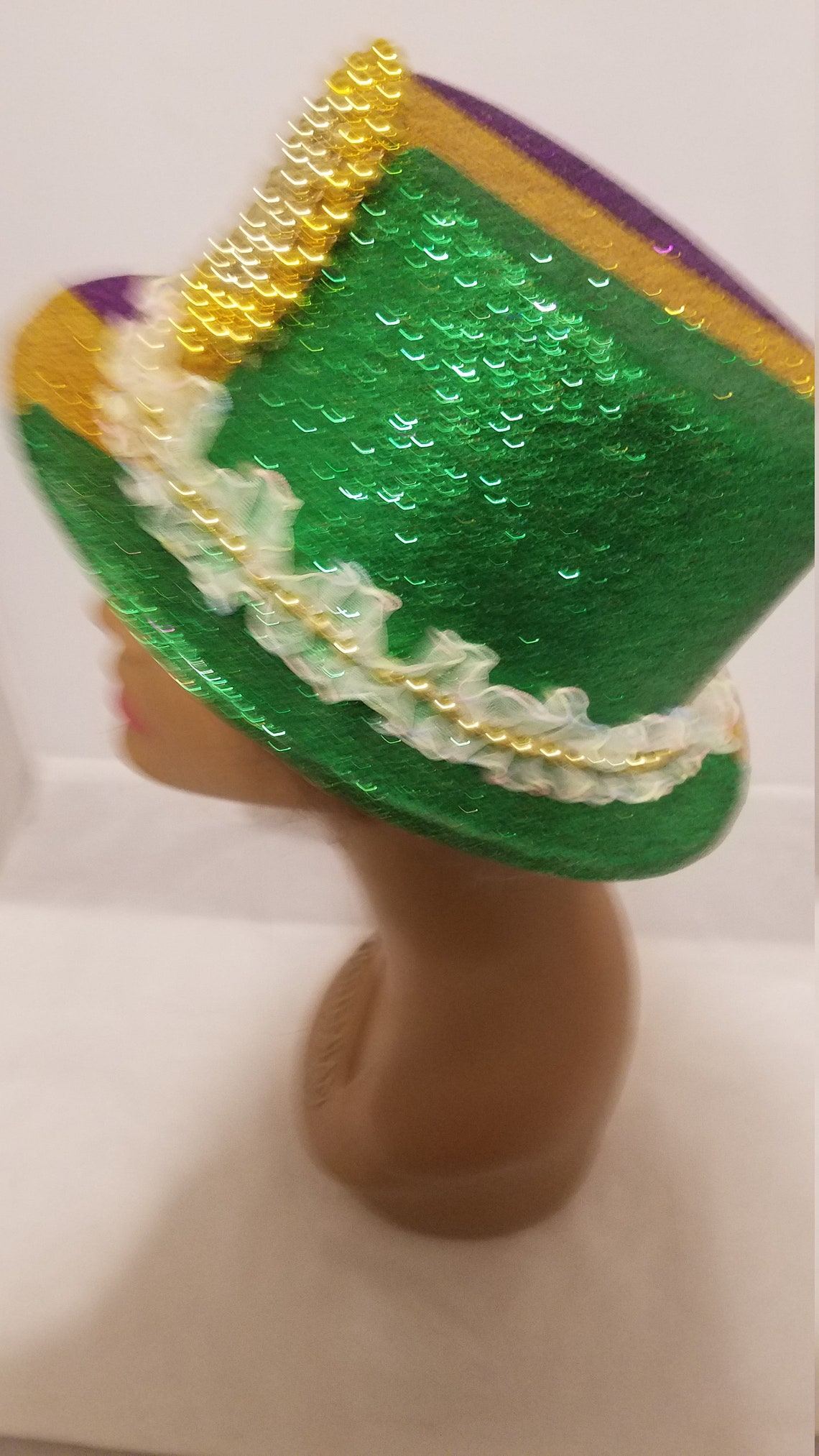 Costume, Hats, Mardi Gras Festive Embellished Headpiece , Derby ...