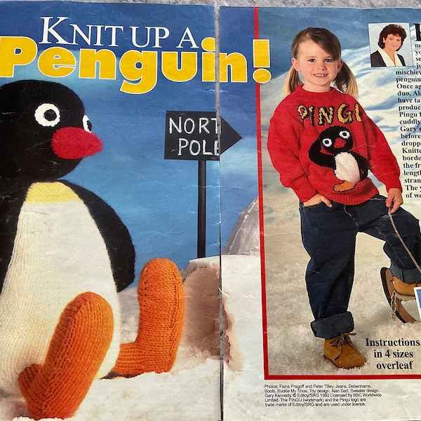 Pingu Toy - Etsy