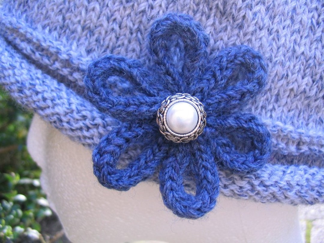 Flapper Style Cloche Hat Knitting Pattern - PDF - Etsy
