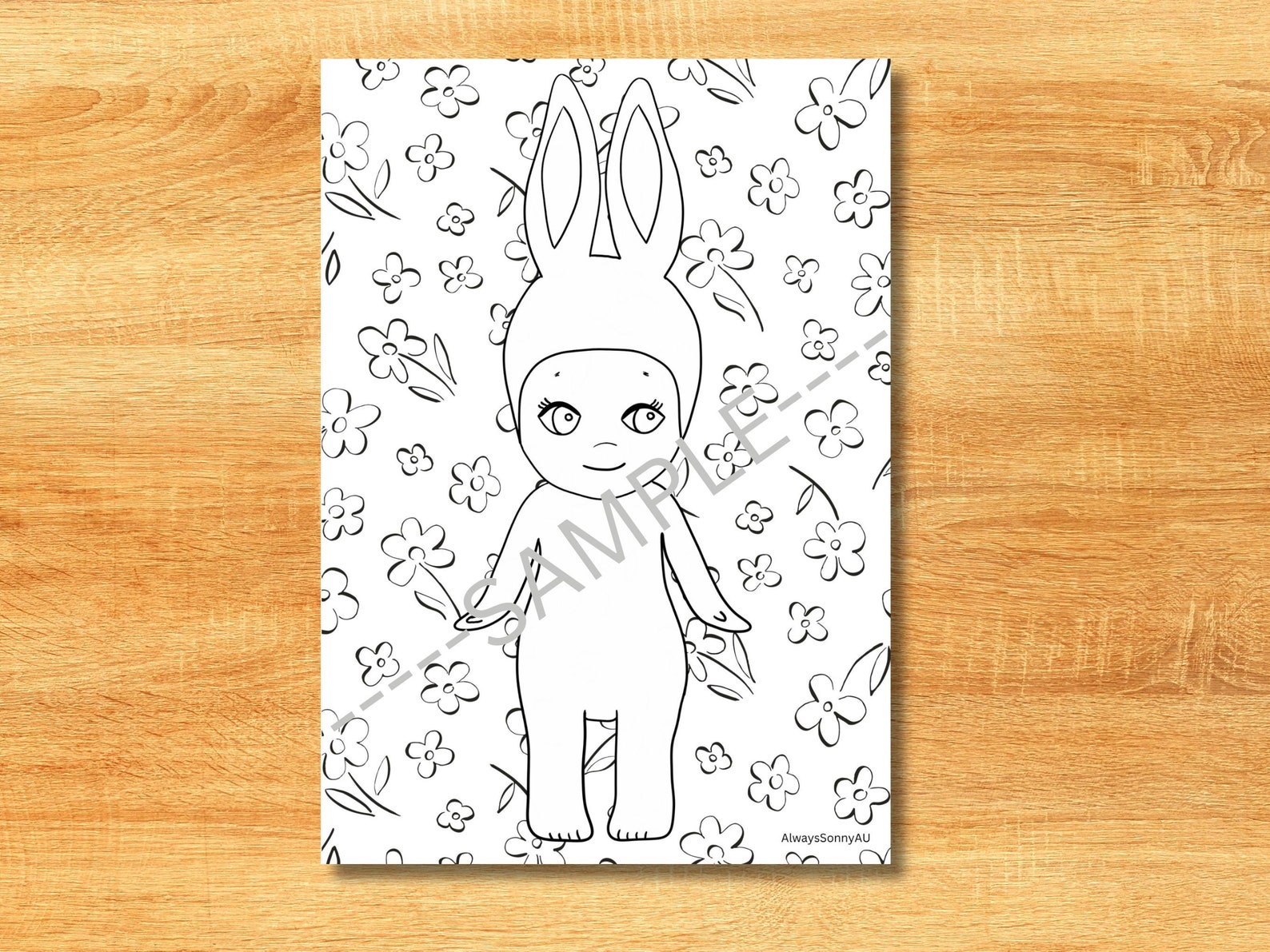Sonny Angel Colouring Book - Best of Animal Series - Etsy