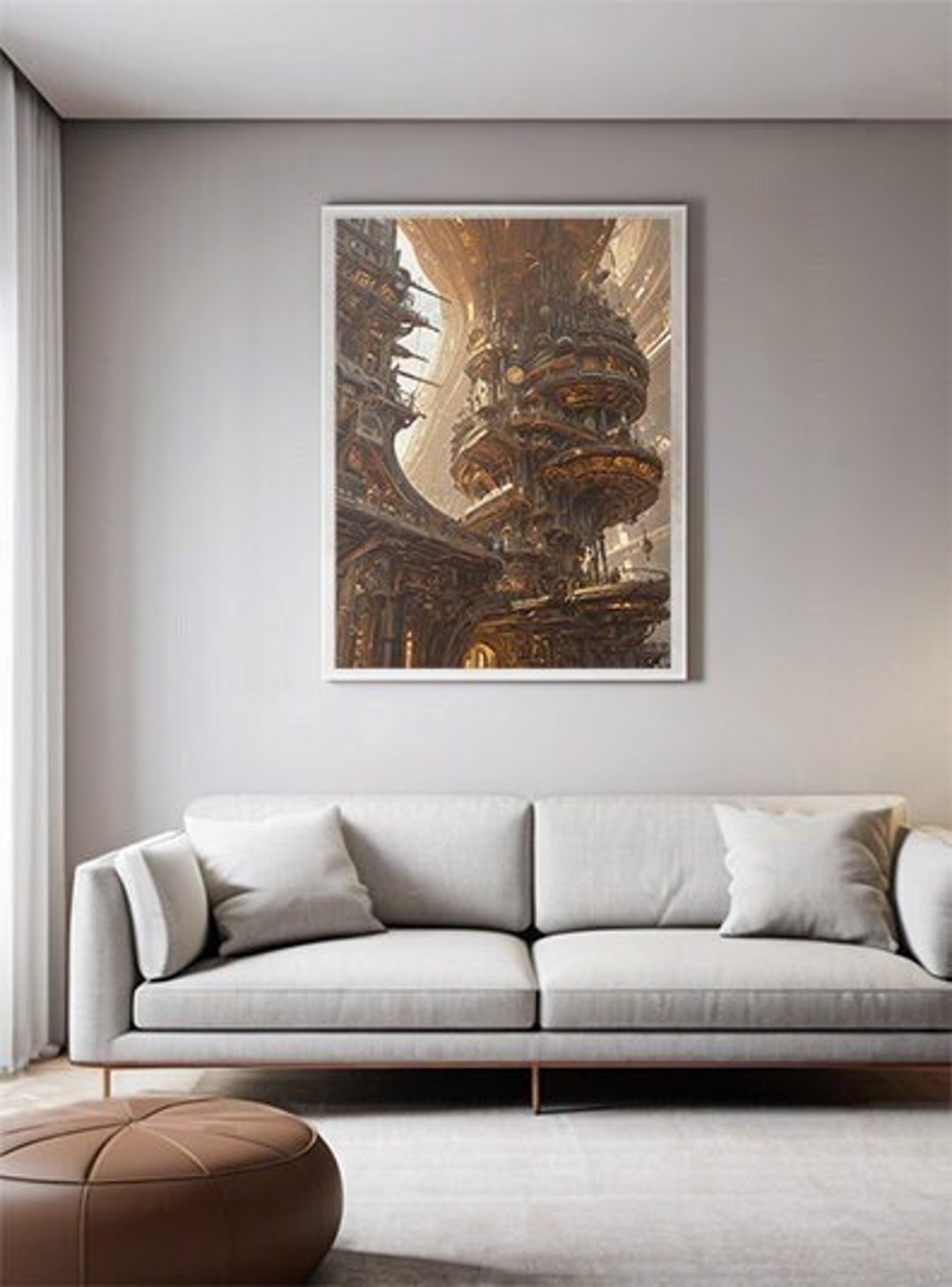 The Edge of Time Series: Clockwork Citadel Steampunk Epoch Digital Art ...