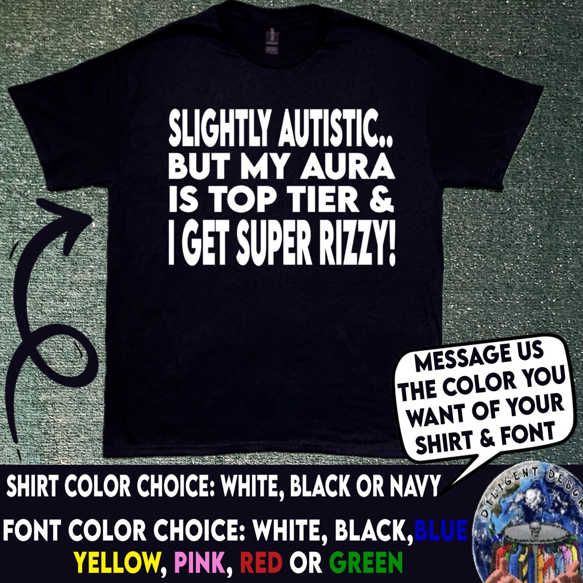 Slightly Autistic but My Aura is Top Tier & I Get Super Rizzy - Meme ...