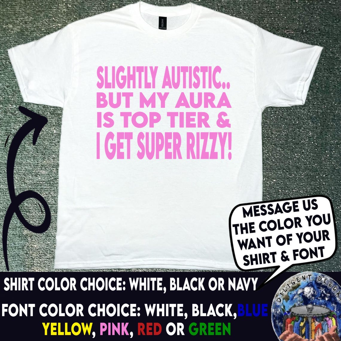 Slightly Autistic but My Aura is Top Tier & I Get Super Rizzy - Meme ...