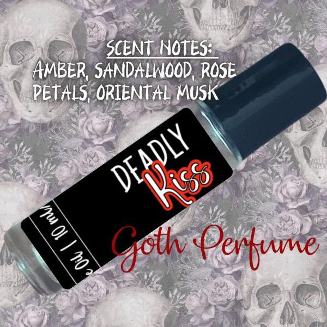 Deadly Kiss Gothic Perfume Roll on Perfume Goth Scents Parfum Alcohol ...