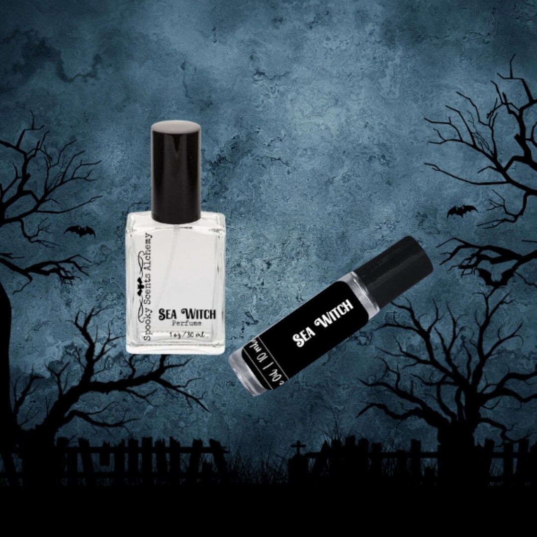 Sea Witch Gothic Perfume Roll on Oil - Spooky Gothic Scents - Roller ...