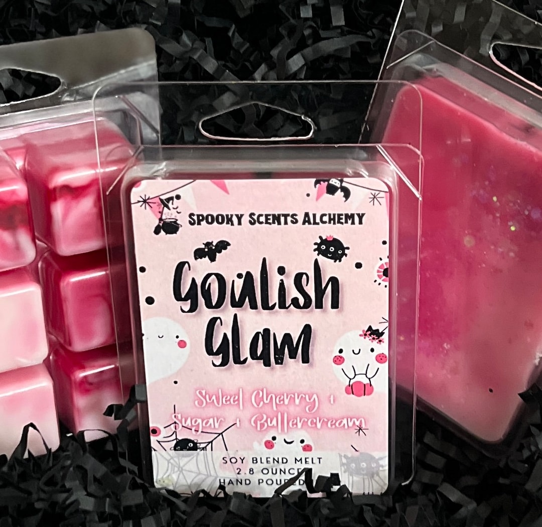 Ghoulish Glam Wax Melt Gothic Cherry & Buttercream Dark Mysterious ...
