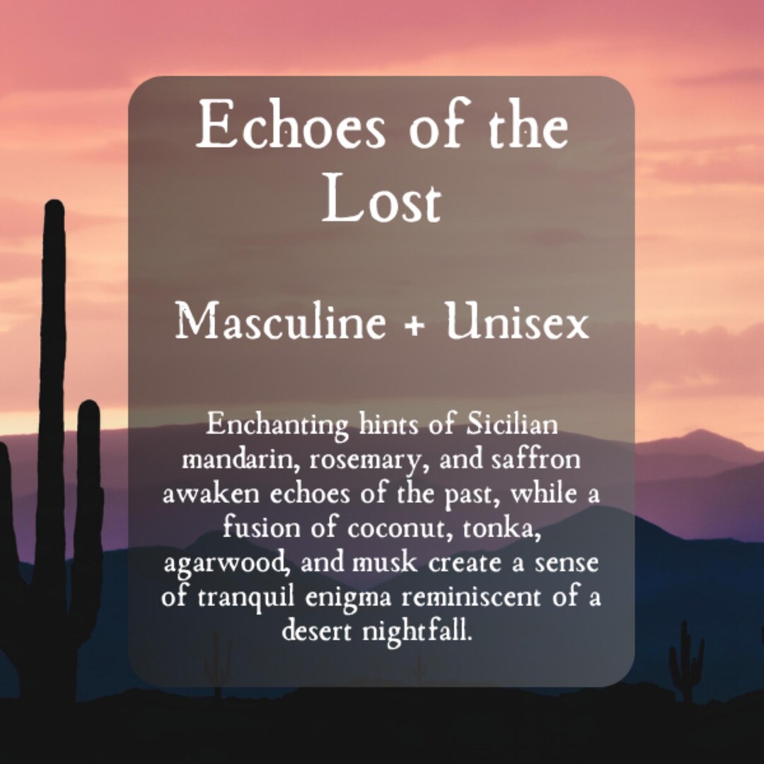 Echoes of the Lost Gothic Perfume Roll on Perfume Oil-gothic Scents ...