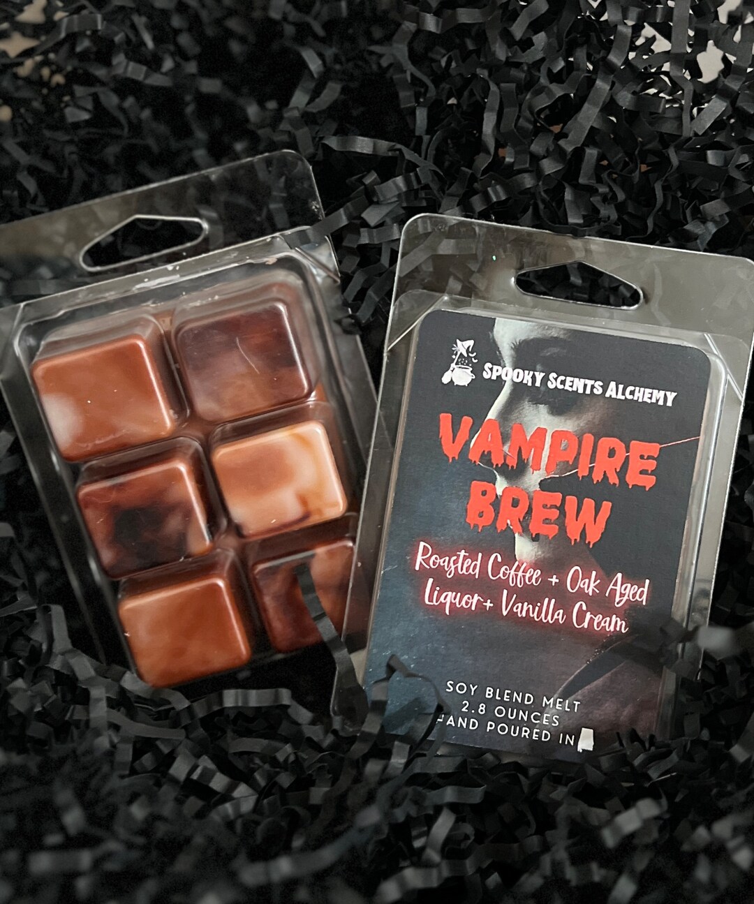 Vampire Brew Coffee Scented Wax Melt - Spooky Scents for Wax Warmer ...