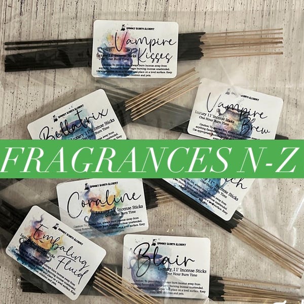 Incense Horror - Etsy