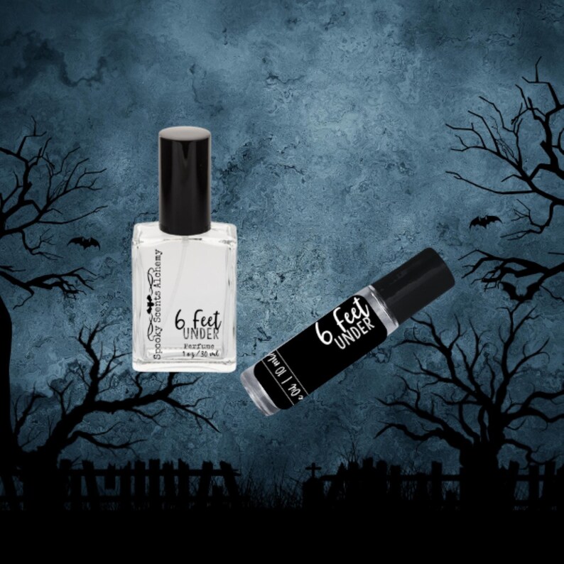 6 Feet Under Gothic Fragrance Roll on Perfume Oil -goth Cologne Witchy ...
