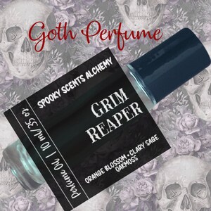 Grim Reaper Gothic Roll on Perfume Oil-spooky Goth Scents Unisex ...