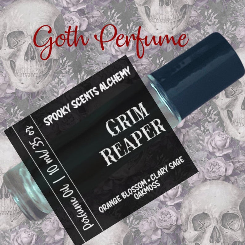 Grim Reaper Gothic Perfume Roll on Perfume Oil Gothic Scents Parfum ...