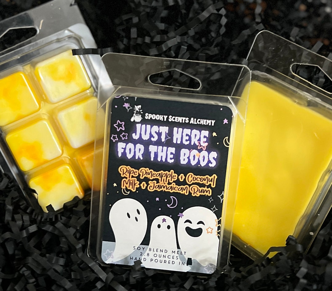 Pina Colada Halloween Wax Melt Just Here for the Boos- Summerween ...