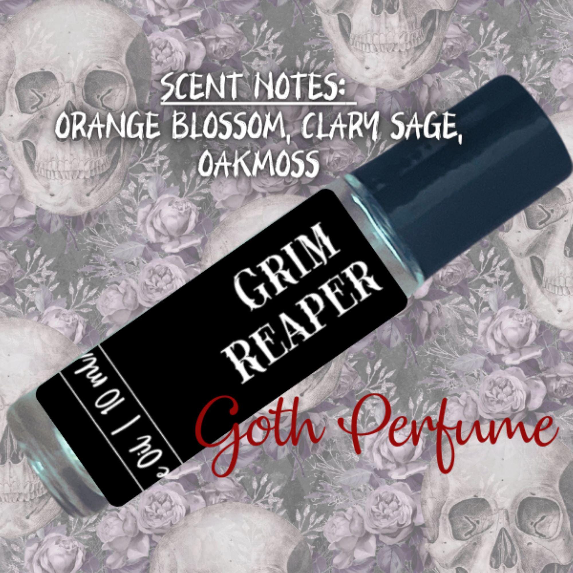 Grim Reaper Gothic Roll on Perfume Oil-spooky Goth Scents Unisex ...