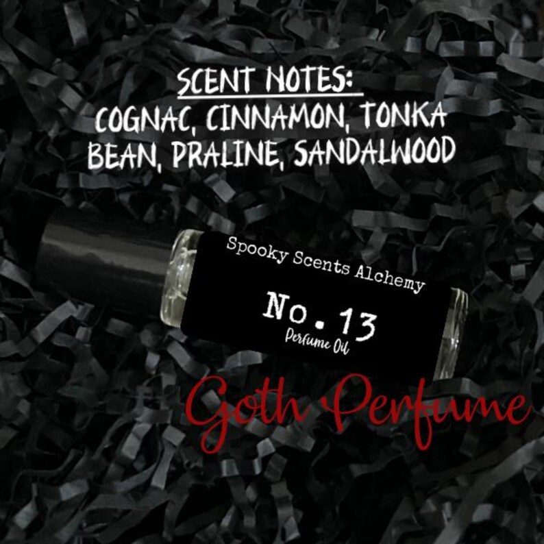 No. 13 Gothic Roll on Perfume Oil-angel Share Goth Fragrance Roller ...