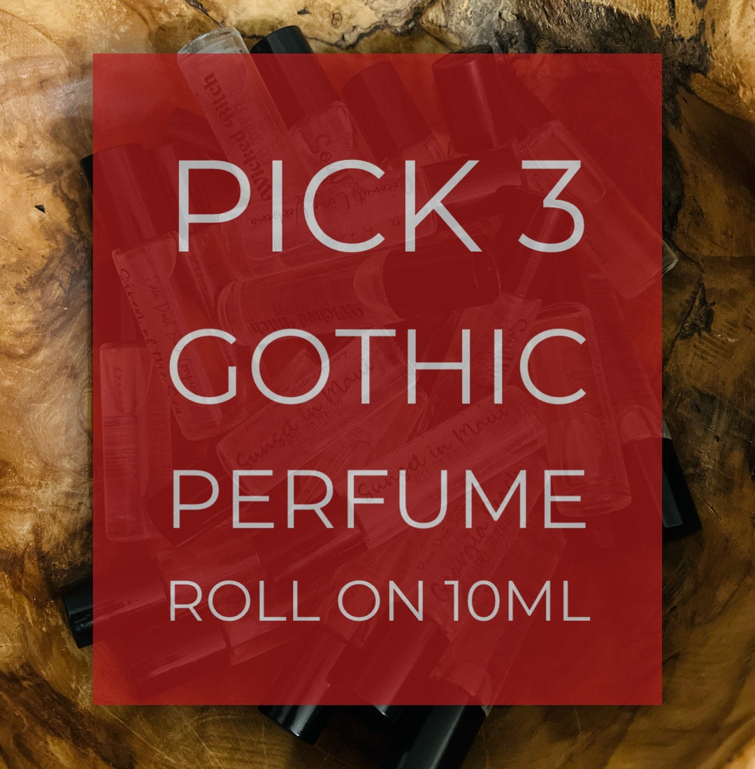 Perfume Set Bundle Gothic Perfume Roll on Perfume Oil Gothic Scents ...