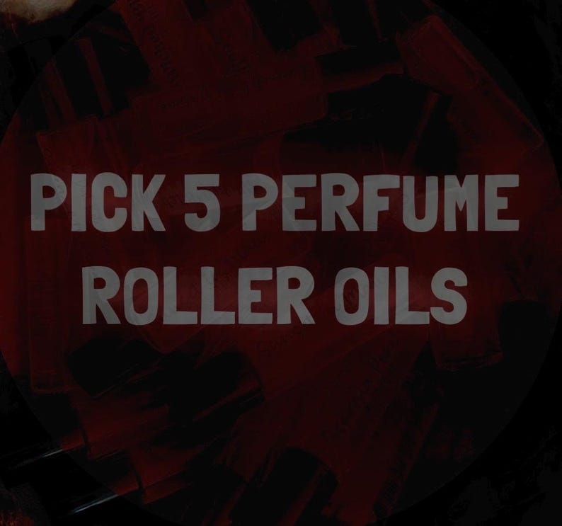 Perfume Set Bundle Gothic Perfume Roll on Perfume Oil -designer ...
