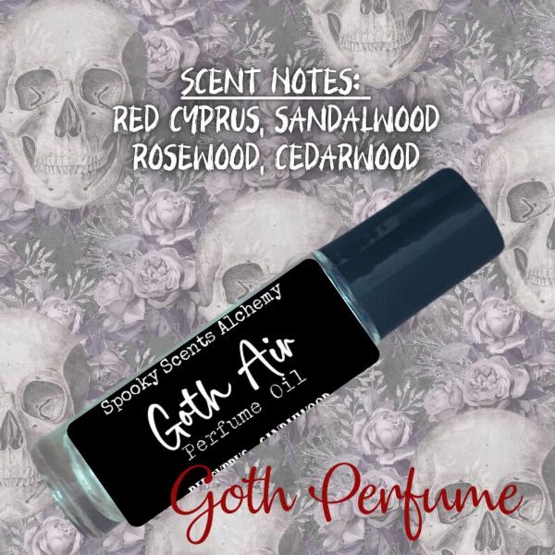 Goth Air Gothic Perfume Roll on Niche- Witchy Scents Roller Ball Travel ...