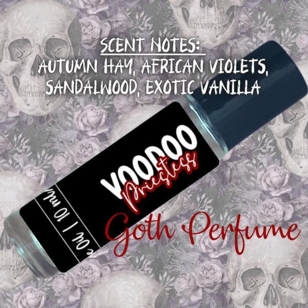 Voodoo Priestess Gothic Roll on Perfume goth Scents Parfum-alcohol Free ...