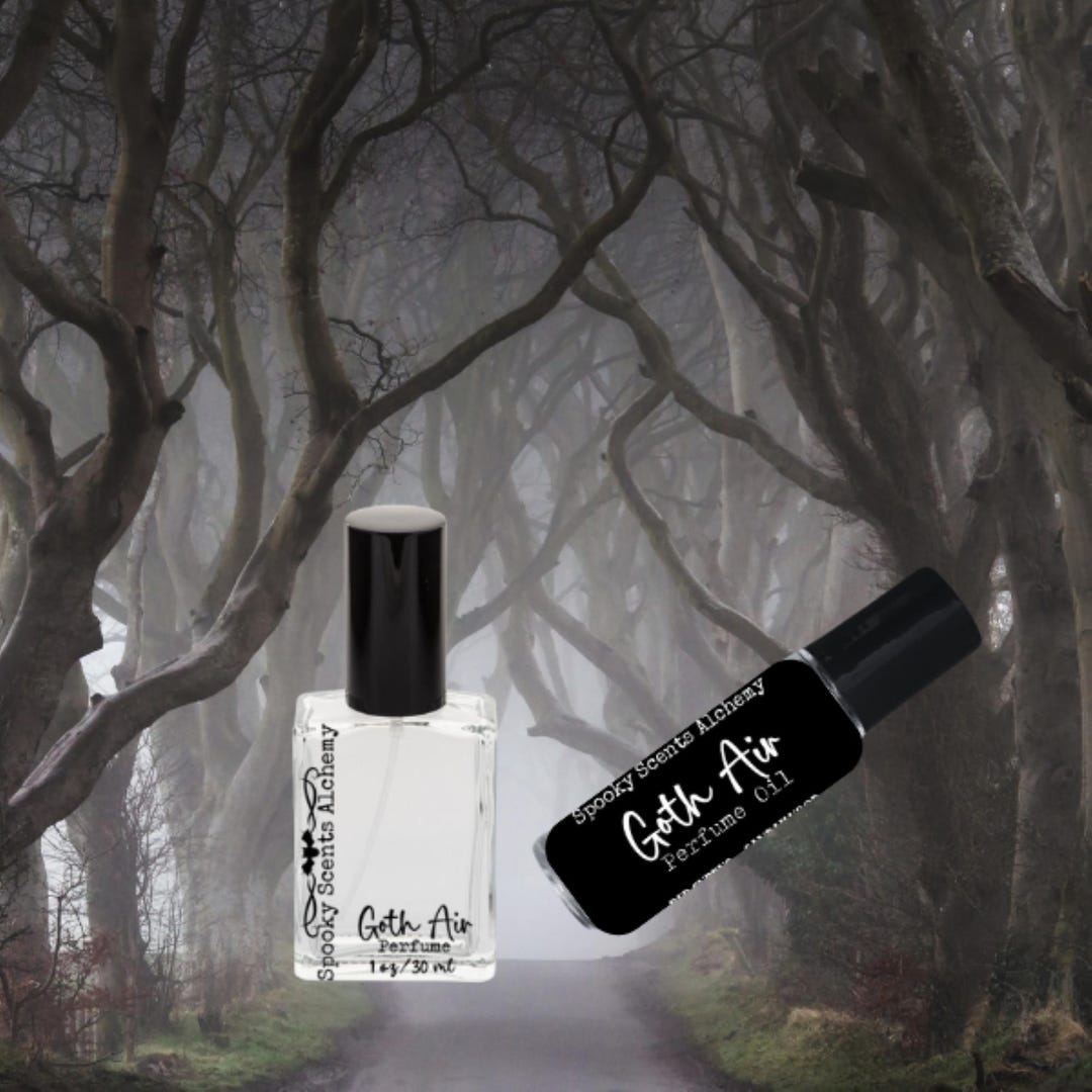 Goth Air Gothic Perfume Roll on Niche- Witchy Scents Roller Ball Travel ...