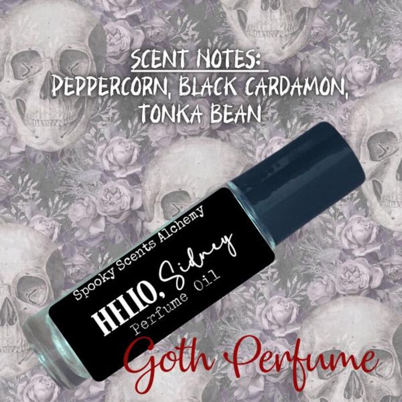 Hello, Sidney Gothic Perfume Roll on Oil-spooky Gothic Fragrance ...