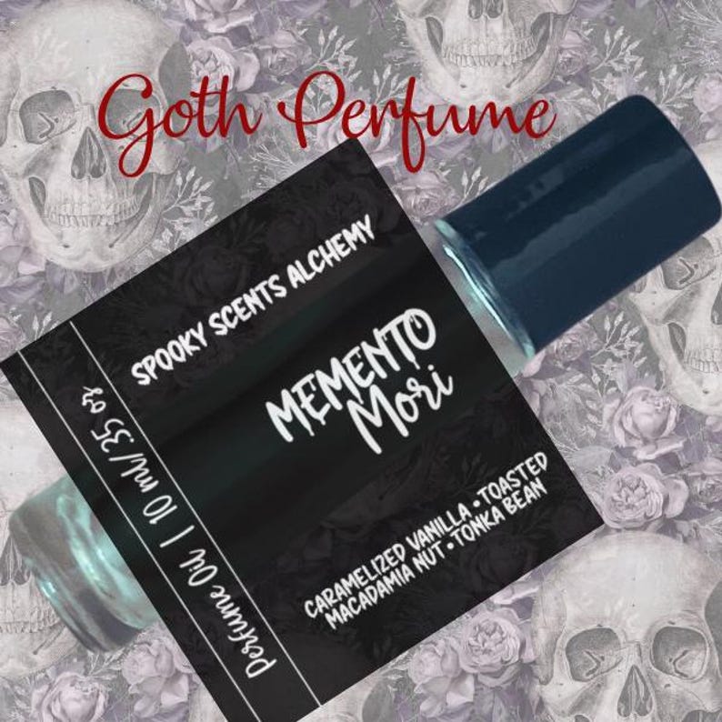 Memento Mori Gothic Perfume Roll on Perfume Oil -gothic Scents Horror ...