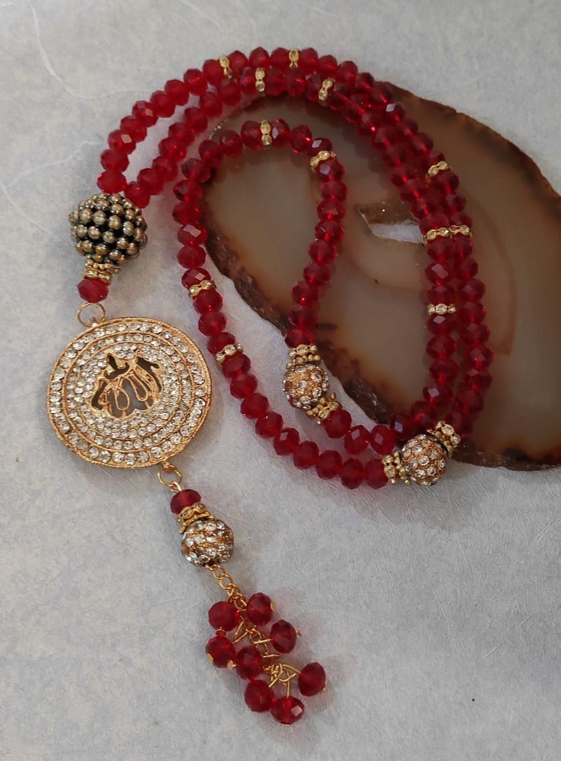 Tasbih/ Islamic Tasbih/ Beautiful Tasbih/ Muslim Accessories/ Gifts for ...