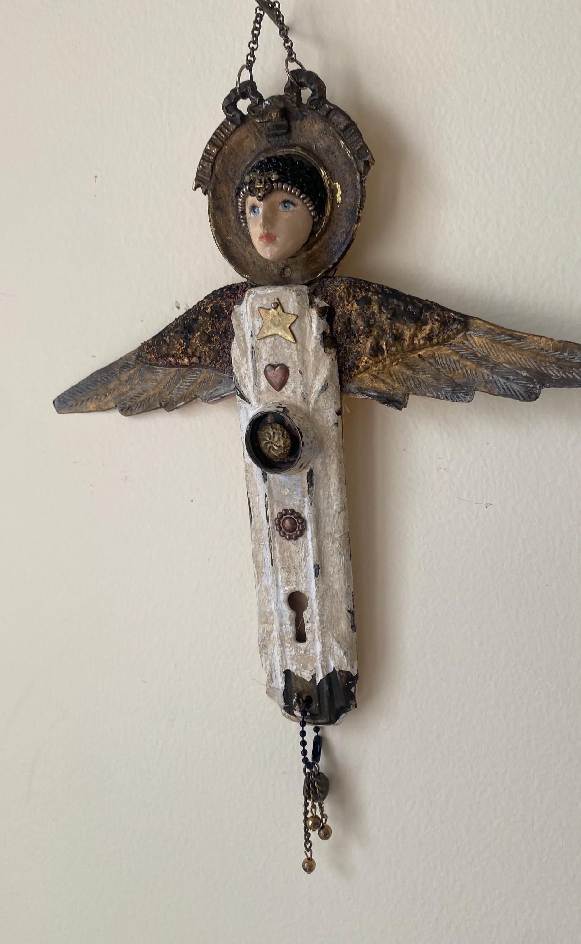 Salvage Angel, Repurposed Antique Hardware Upcycled Vintage Assemblage ...
