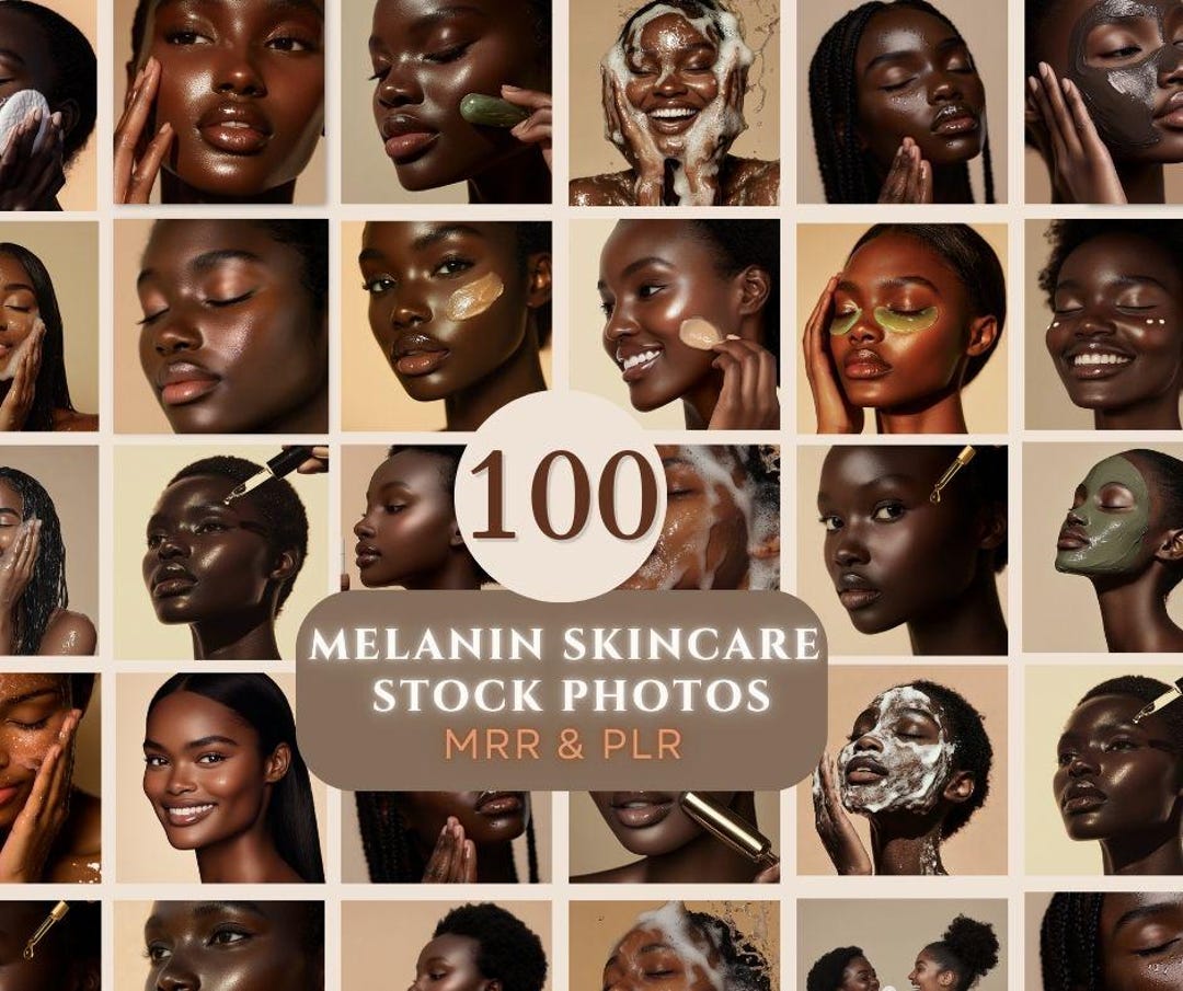 100 Melanin Skincare Stock Photos, Melanin Skincare Images Beauty Stock ...