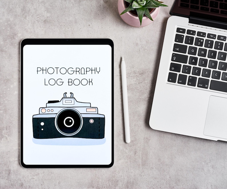 Photography Log Book | |film Photography | Ready to Download | Notebook ...