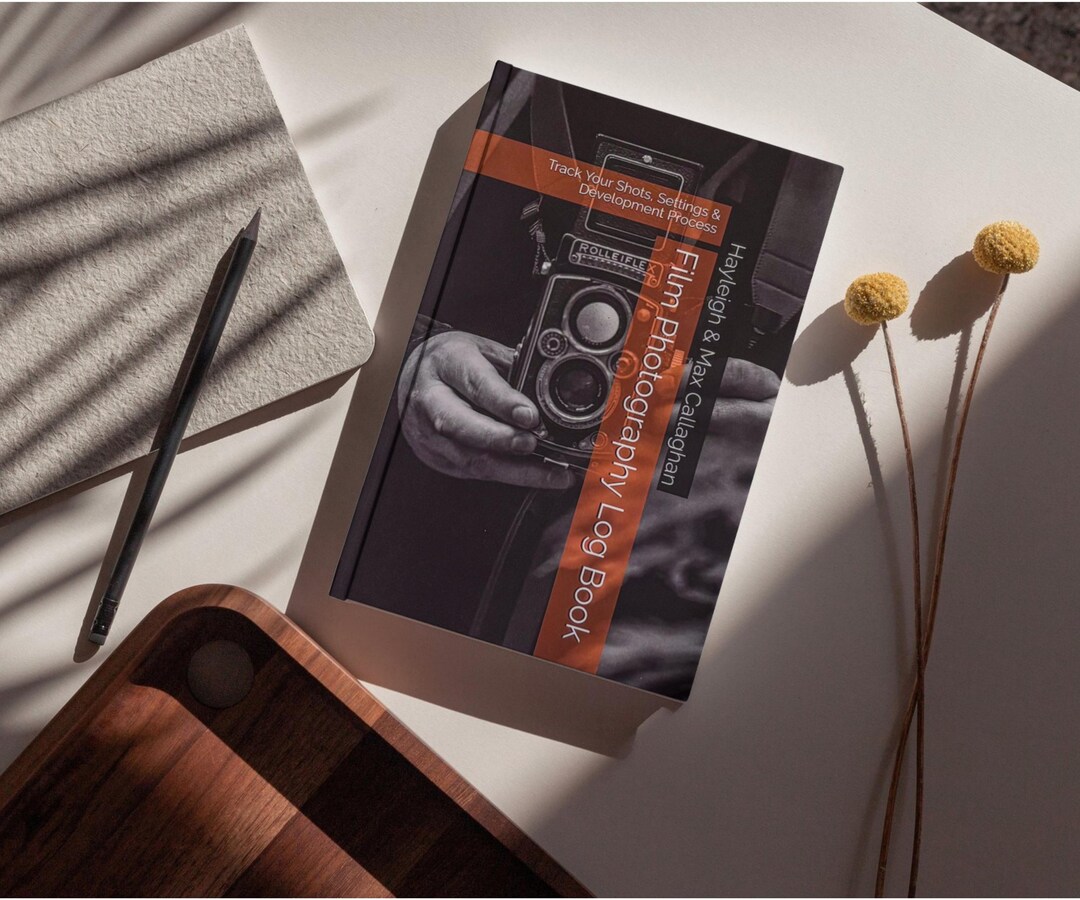 Film Photography Log Book | Photography Gift | Film Developing Notebook ...