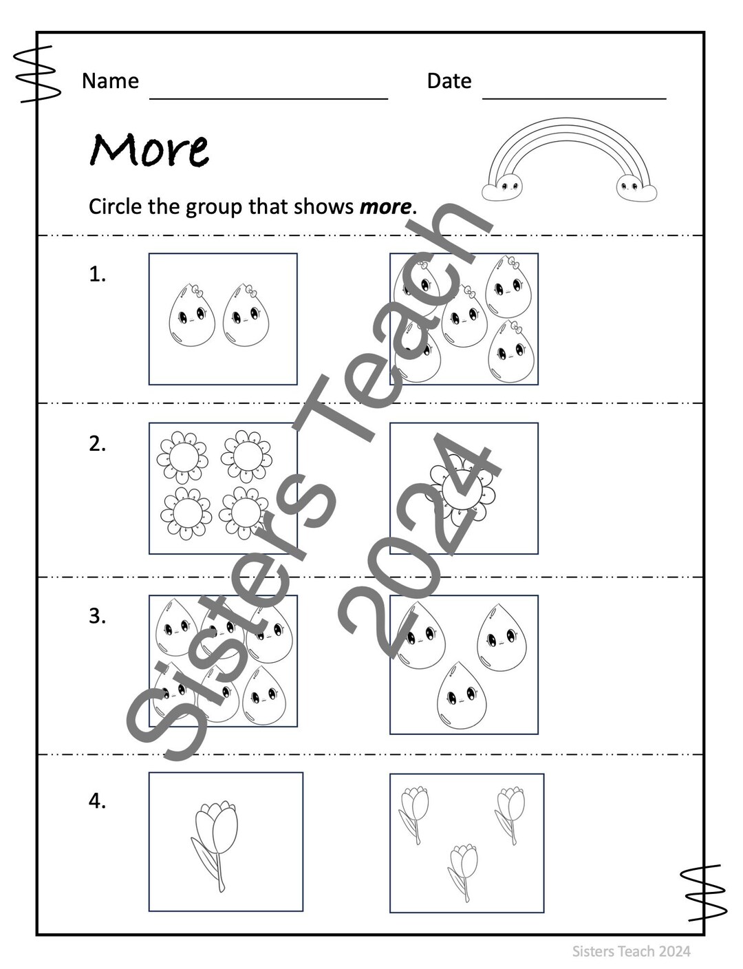 SPRING Greater Than, Less Than, Equal - Etsy