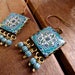 Islamic Pottery Design Earrings, Islamic Tile, Ethnic Jewelry, Islamic ...