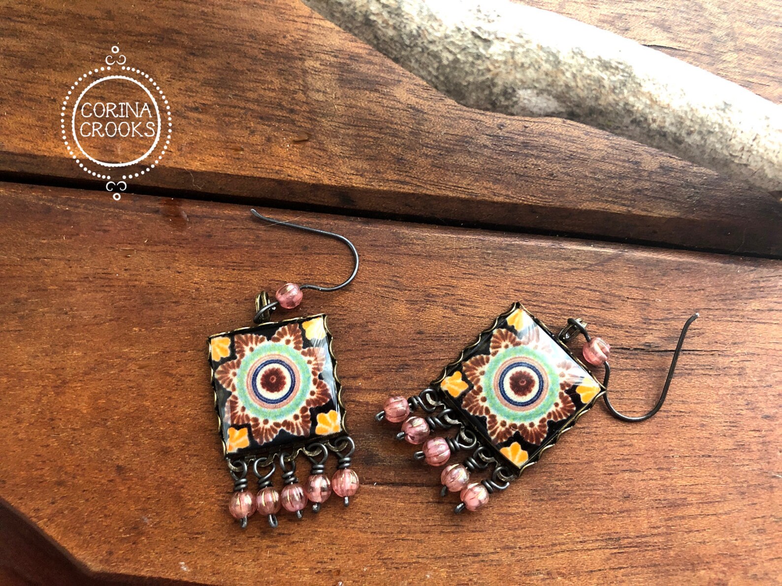Mexican Jewelry Colorful Earrings Latinx Earrings Mexican | Etsy