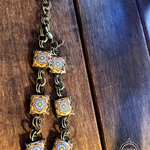 Mexican Jewelry, Chain and Link Bracelet, Mexican Gifts, Charm Bracelet ...