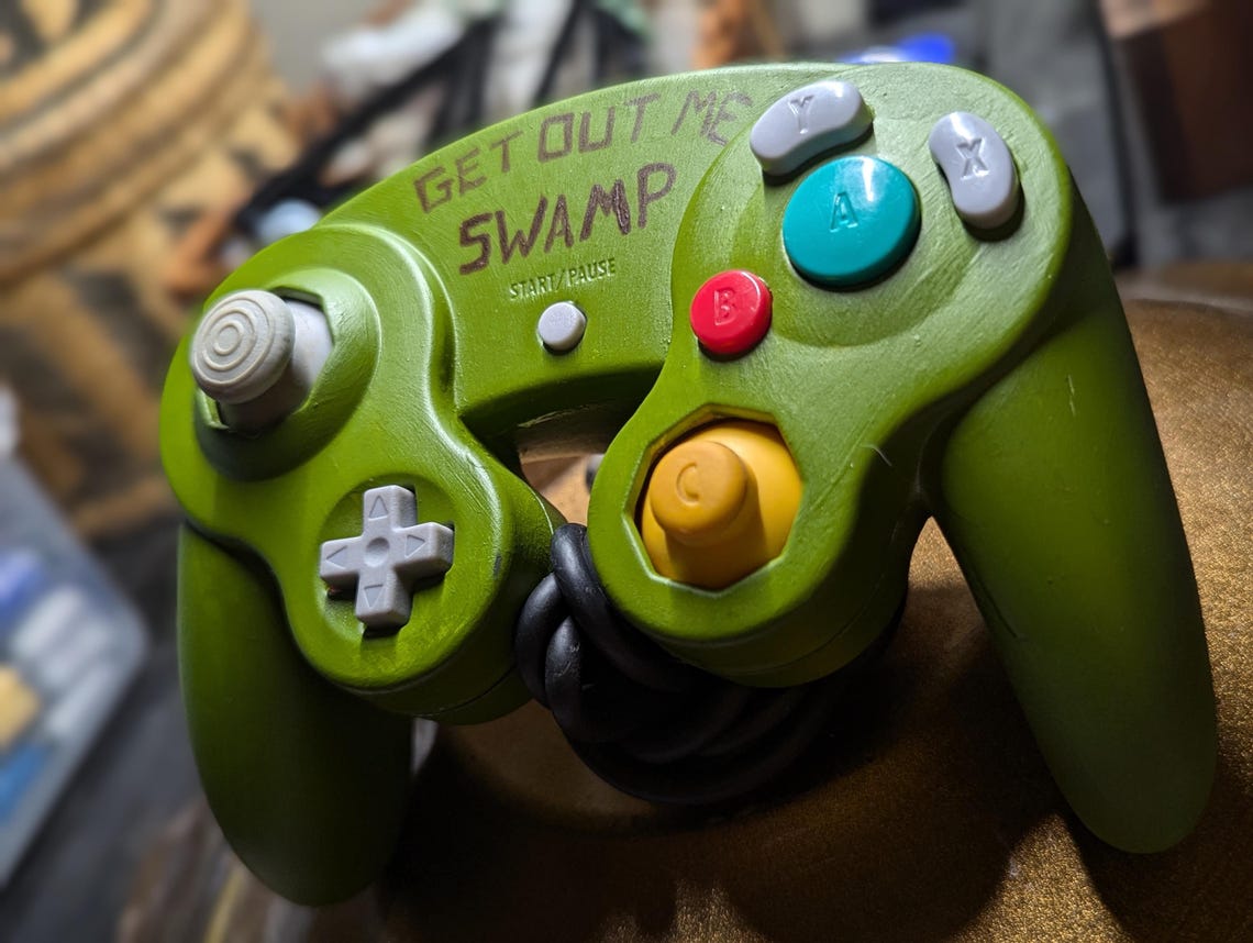 Shrek Inspired Controller - Etsy