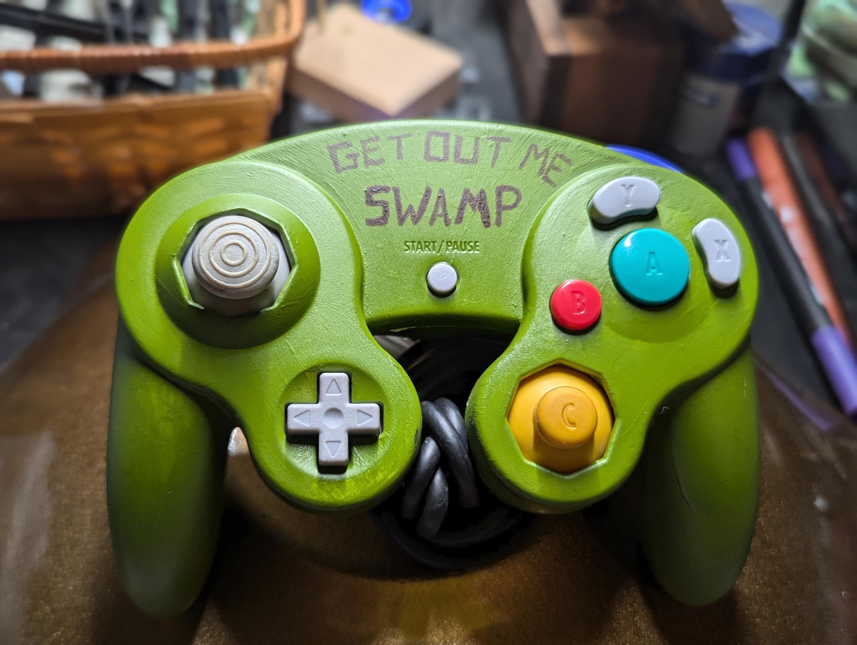 Shrek Inspired Controller - Etsy