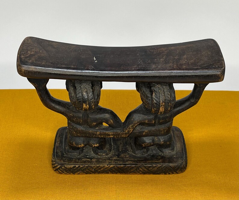 Luba Headrest. Twin Females. Congo. 20th Century. - Etsy