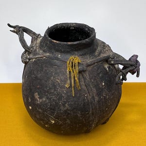 Borana Gorfa. Milk Jug. Animal Hide Stretched Over Gourd Vessel. Kenya ...