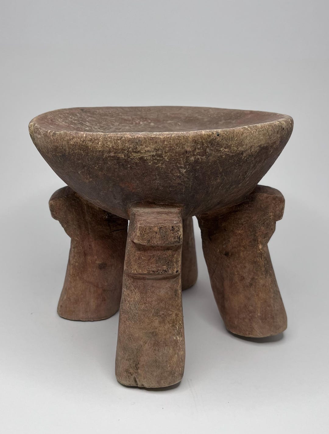 Antique African Stool. Hehe Gogo. Tanzania, East Africa. Mid 20th ...