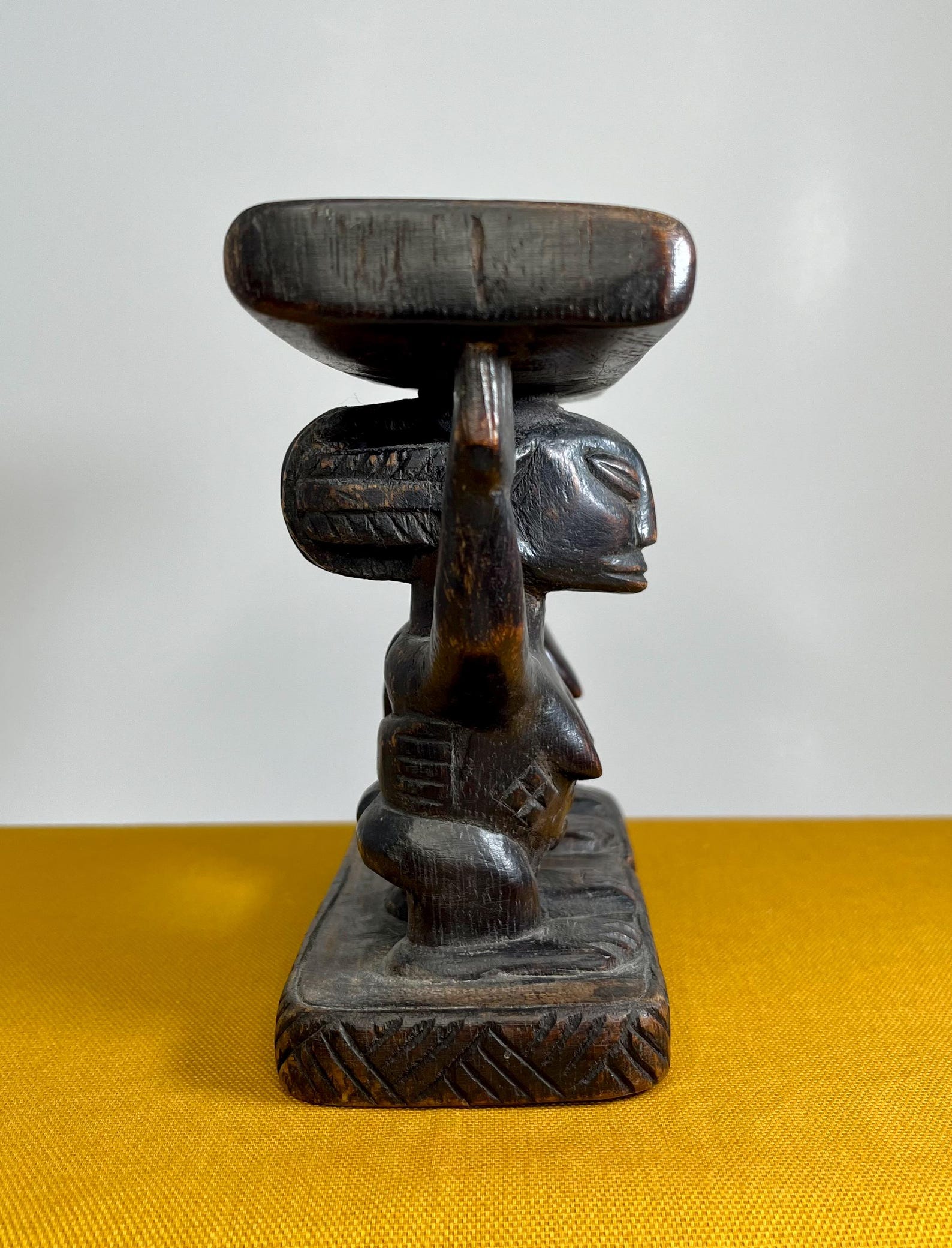 Luba Headrest. Twin Females. Congo. 20th Century. - Etsy