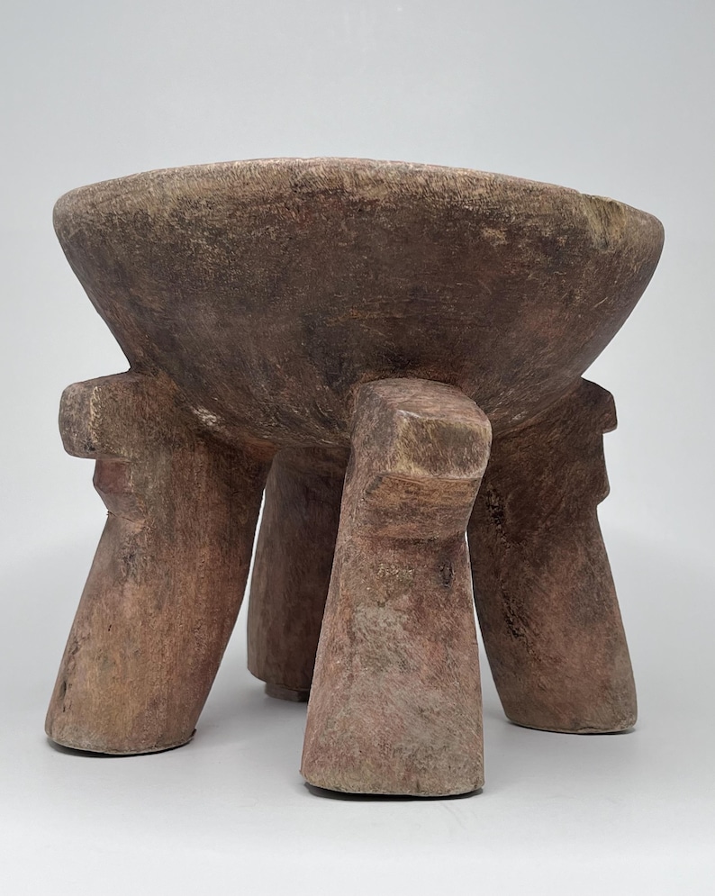 Antique African Stool. Hehe Gogo. Tanzania, East Africa. Mid 20th ...