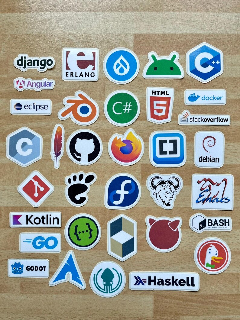 Open Source Software and Programming Language Logos - 68 Pieces of ...