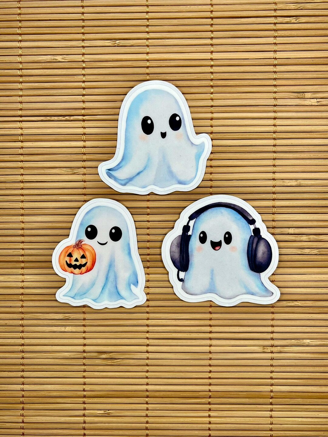 Cute Halloween Ghosties Sticker Set 1. - Waterproof - Etsy